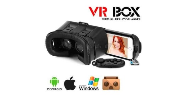 3D очила VR BOX за гледане на филми от смартфони на топ цена — Онтайм