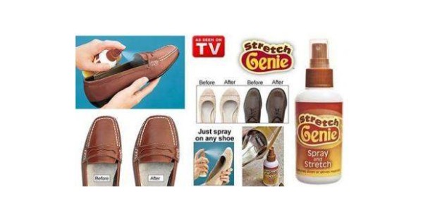 Край на болката от тесните обувки със спрей Stretch Genie на топ цена ...