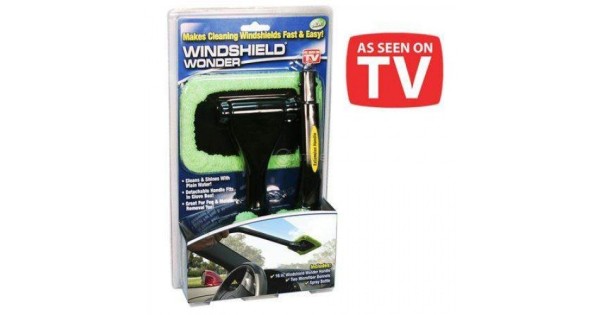 Чисти стъкла с четка Windshield Wonder на топ цена — Онтайм