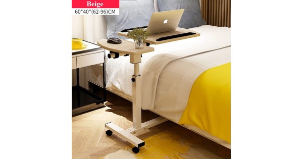 Сгъваема маса за лаптоп с колелца подходяща за легло и диван на топ ...
