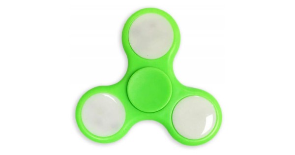 Светещ Fidget Spinner с керамичен лагер на топ цена — Онтайм