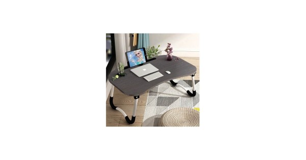 Масичка за лаптоп 60 х 40см, отделение за таблет и чаша на топ цена ...