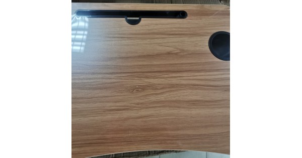 Масичка за лаптоп 60 х 40см, отделение за таблет и чаша на топ цена ...