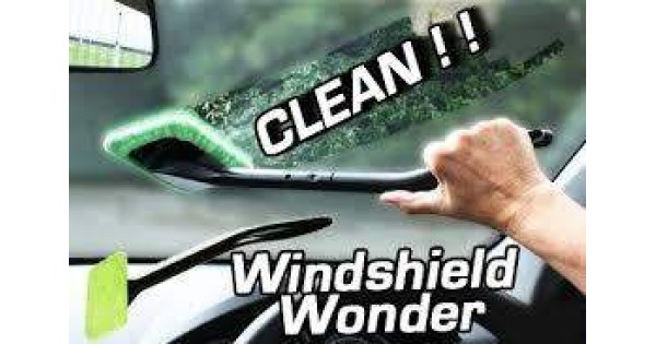 Чисти стъкла с четка Windshield Wonder на топ цена — Онтайм